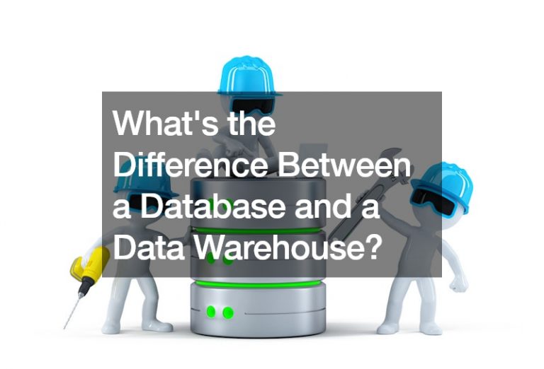 Whats the Difference Between a Database and a Data Warehouse ...